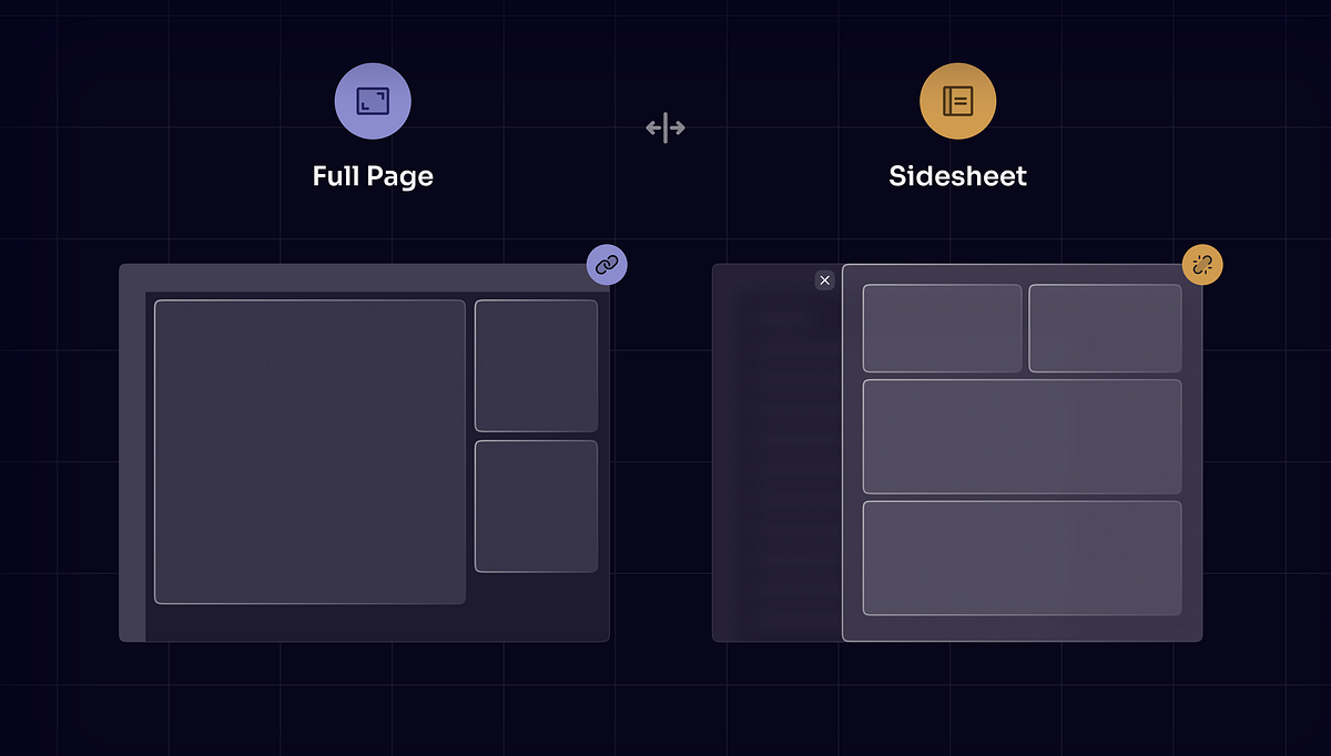 Full Page vs. Side Sheet: UX Design Unboxed | by Devesh Shirsath | Medium