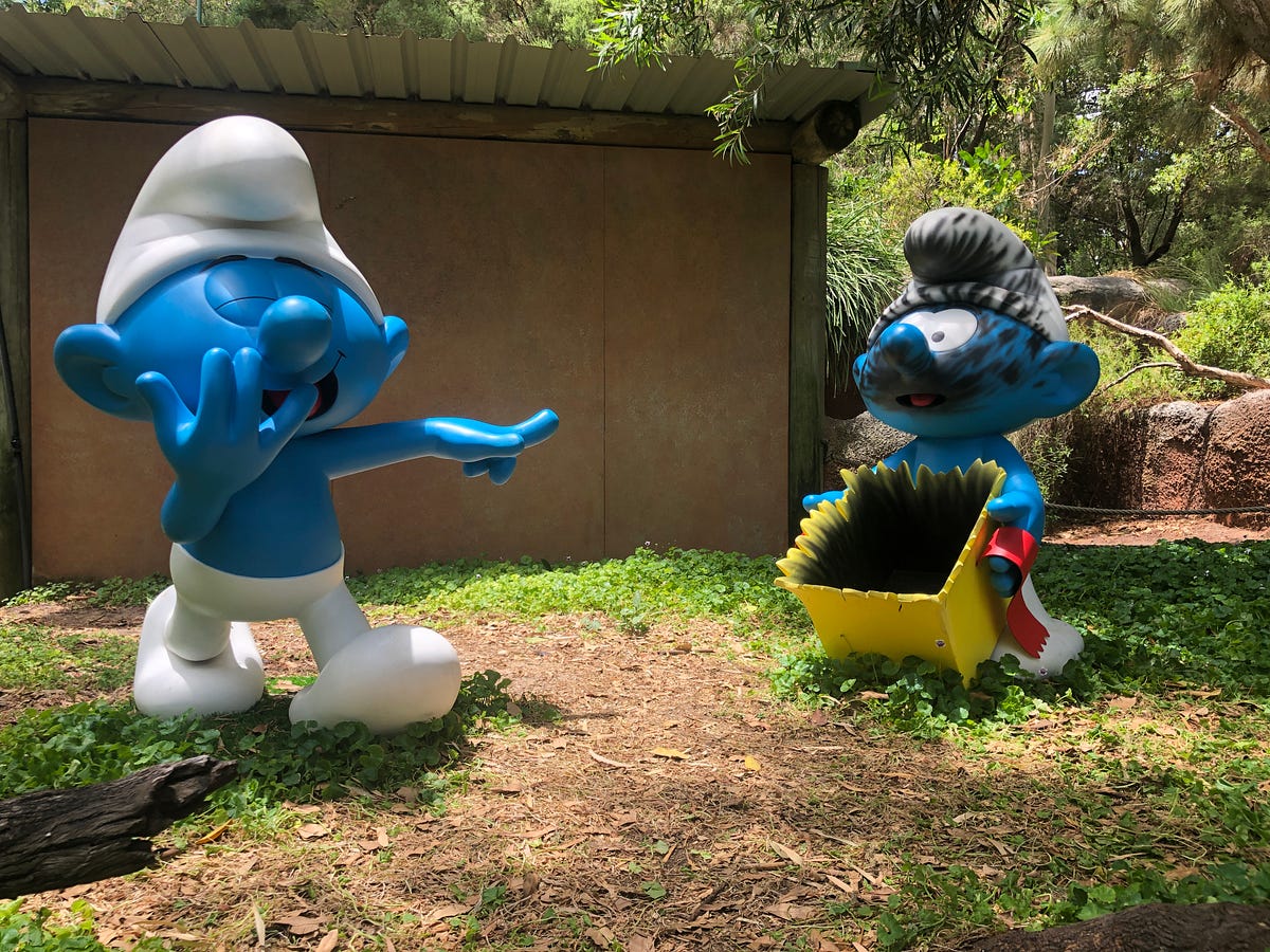 What the Smurf? - Six Word Photo Story Challenge - Medium
