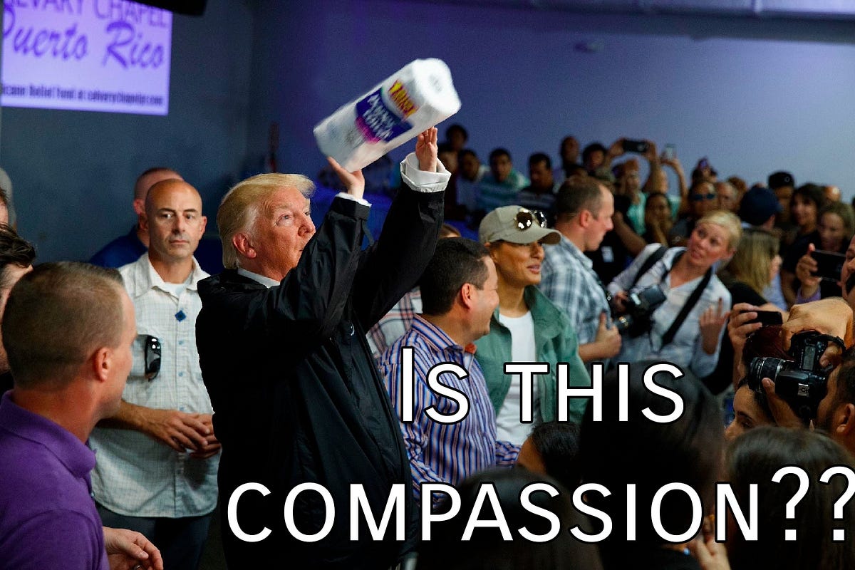 Showing compassion by throwing paper towels...really? | by Treadmill ...