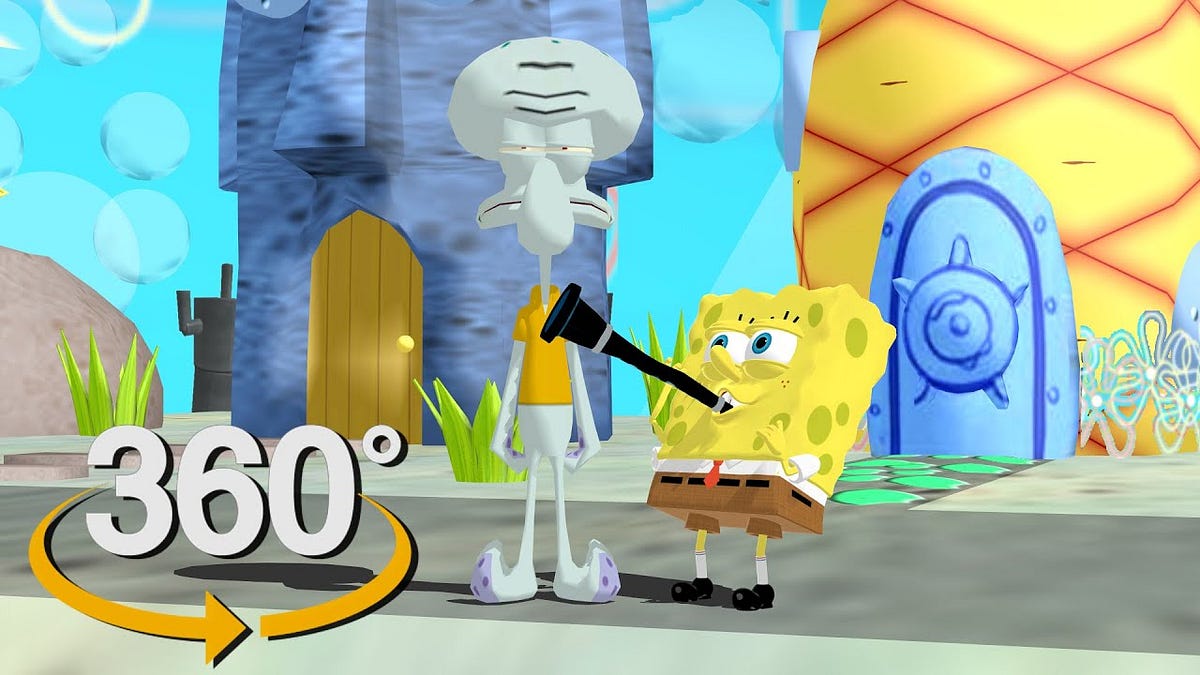 SpongeBob Meme in VR experience on Youtube | by Sarahgadban | Medium
