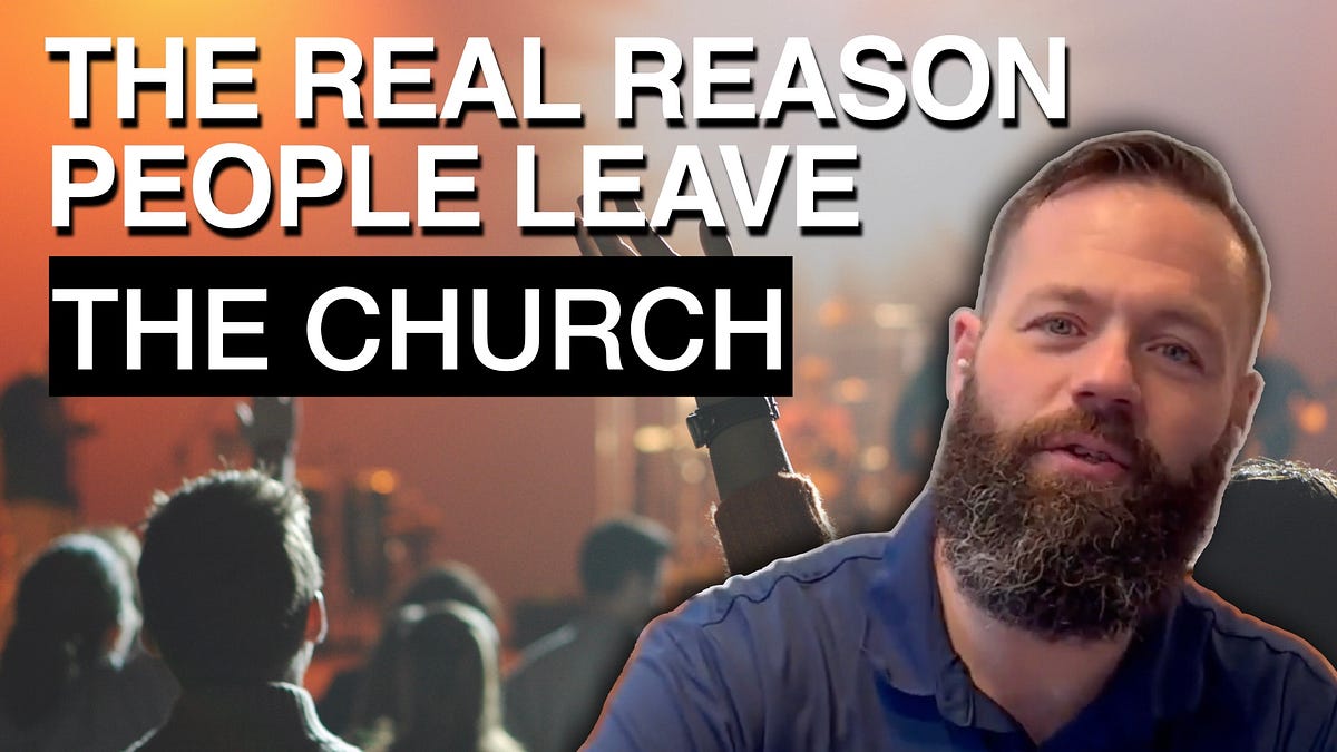 The REAL Reasons Why People Leave the Church | by Robert Hampshire | Medium