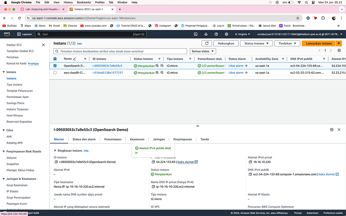Lab: Analyzing and Visualizing Streaming Data with Kinesis Data Firehose, OpenSearch Service ...