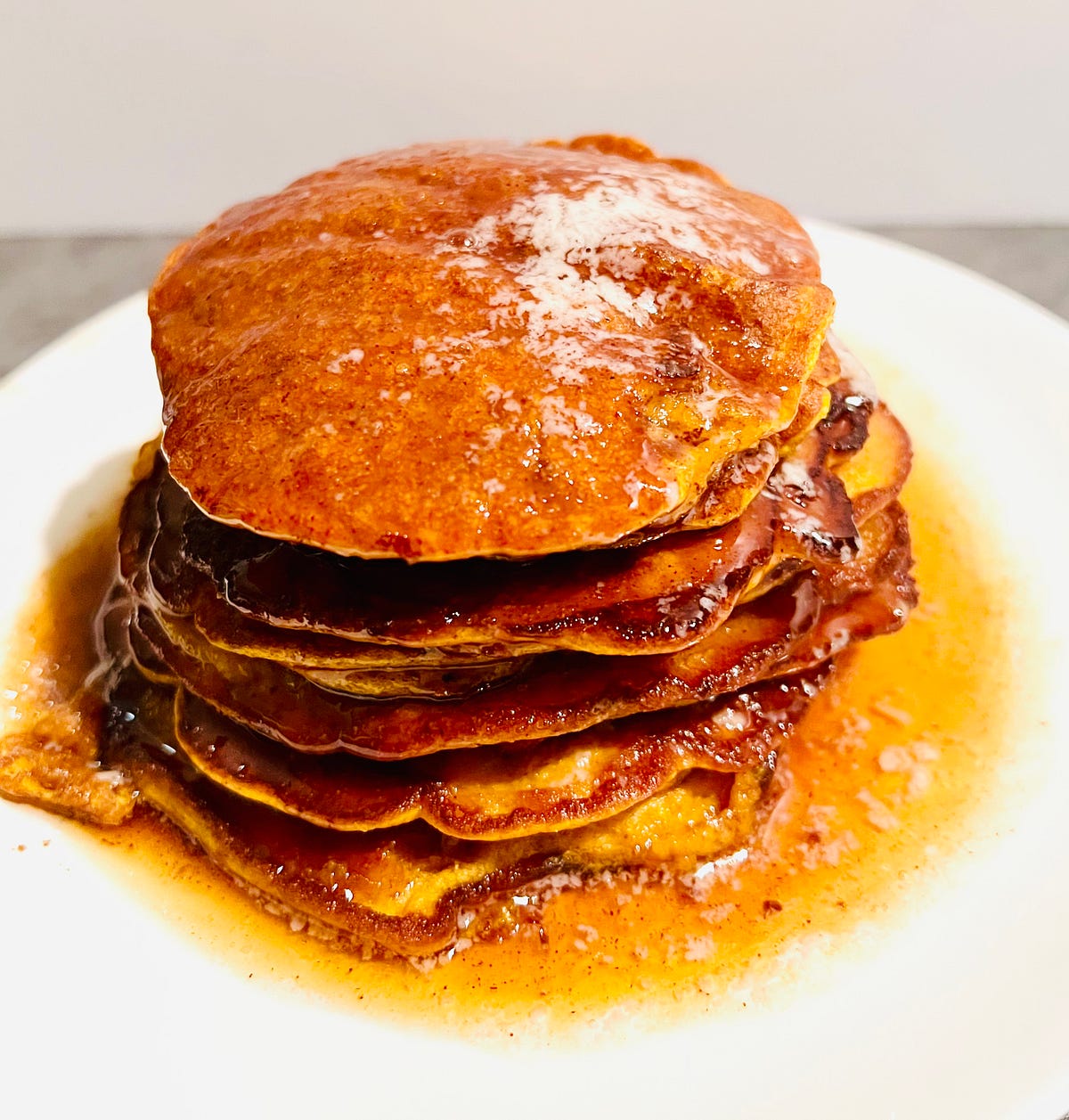 Keto pumpkin pancakes 1:1 almond coconut flour blend Chicken flour Beef ...