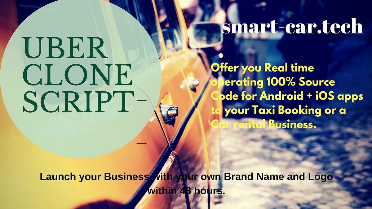 Smart Car Tech Uber clone vs Dectar Uber clone Vs. Alstrasoft Uber ...