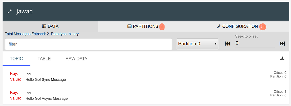 Apache Kafka with Go. Go is becoming very popular for the… | by Jawad Ahmad | Medium