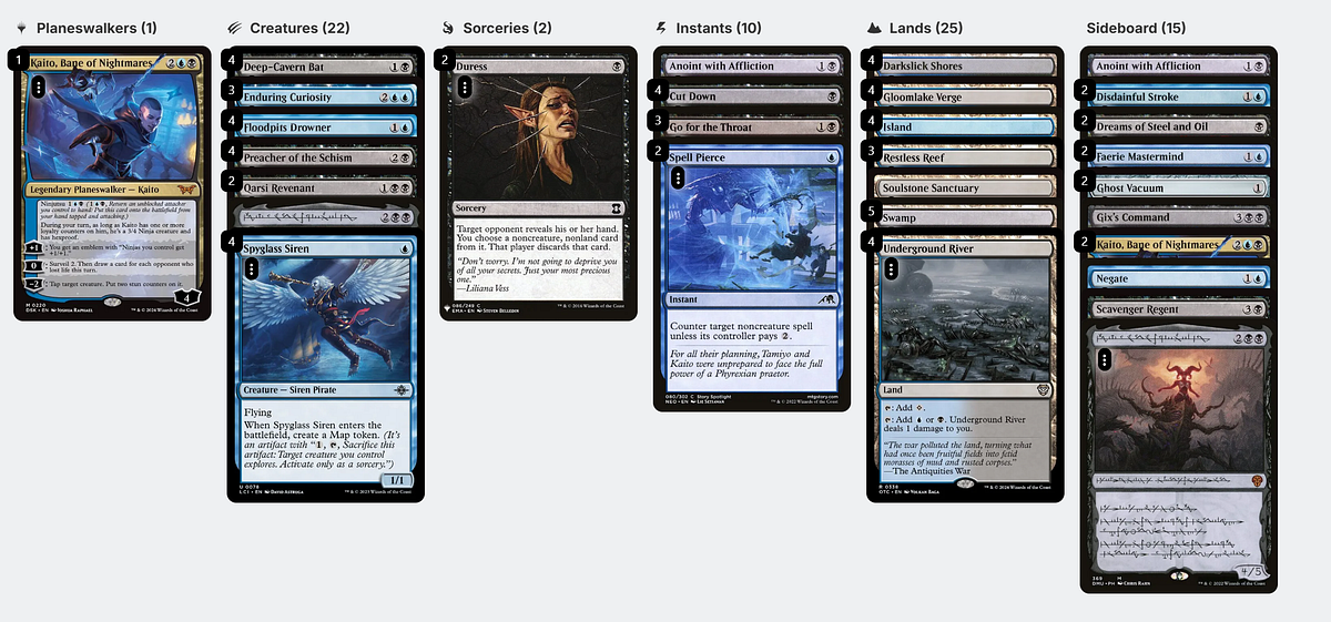 Divinely Ordained: A Dimir Midrange Matchup Variance Story | by Jess ...