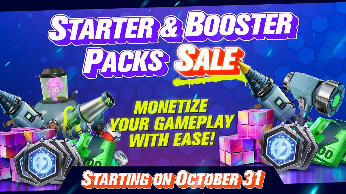 Starter & Booster Packs: Monetize Your Gameplay with Ease! | by BOSS ...