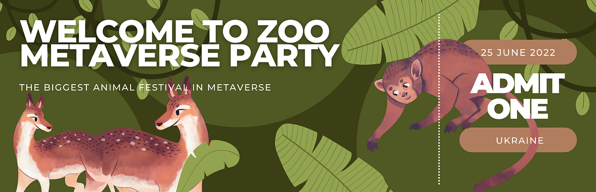 Ukraine Zoo Launch Party on the Metaverse! | by Never-give-up | Medium