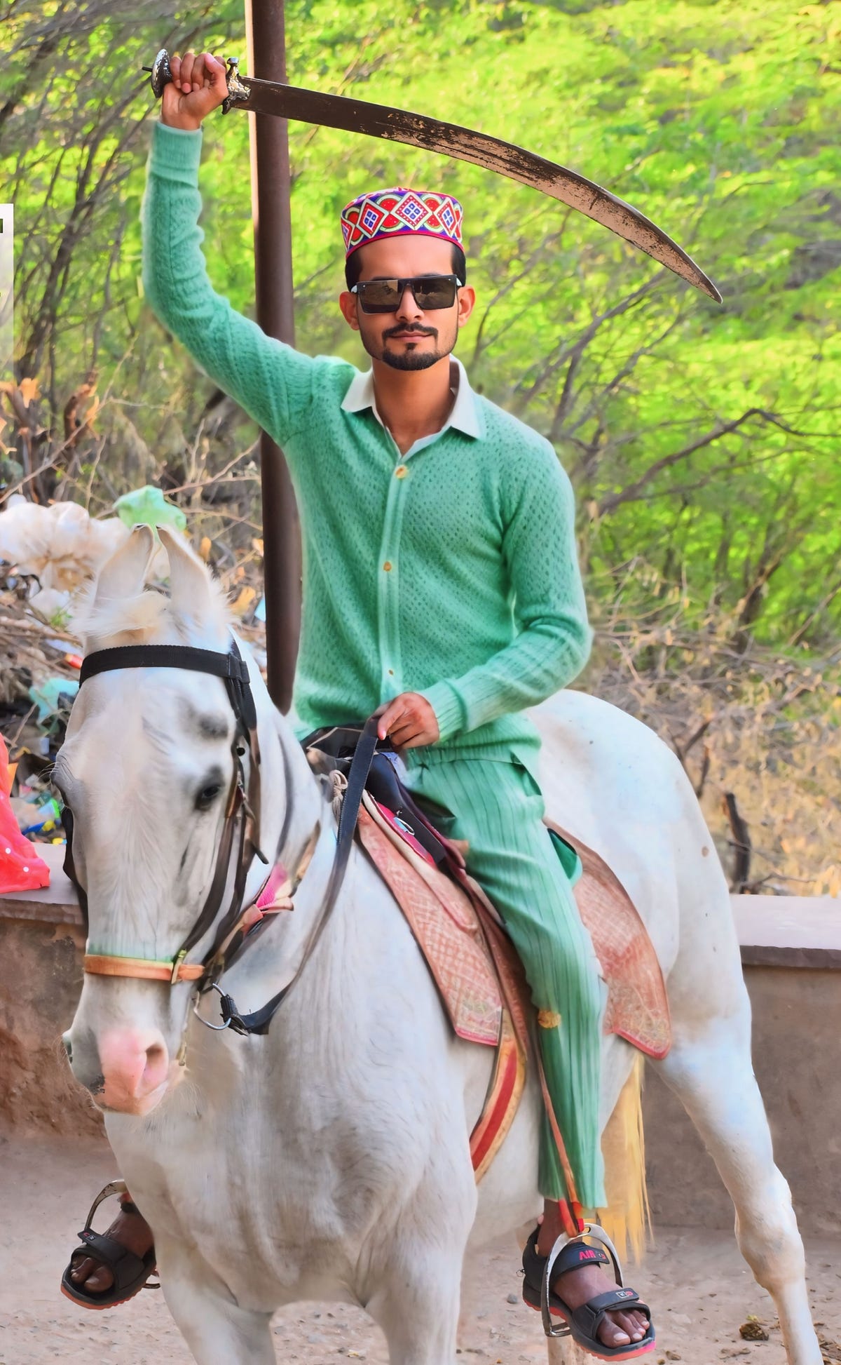 Sharik Khan Jr. at Taragarh Fort, Ajmer: A Modern Glimpse of Valor | by ...