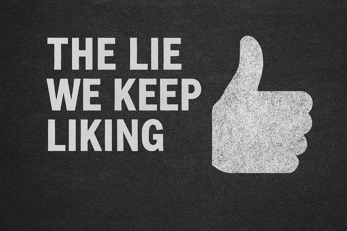 The Lie We Keep Liking. A personal truth about the quiet… | by Brit ...