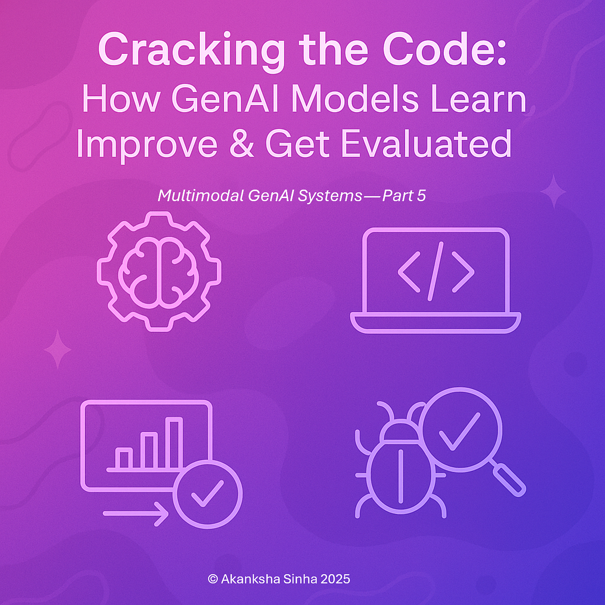 Cracking the Code: How GenAI Models Learn, Improve & Get Evaluated | by ...