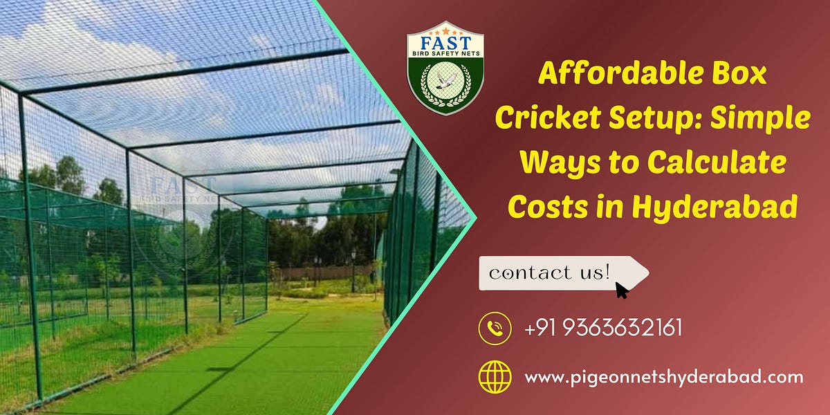 Affordable Box Cricket Setup: Simple Ways to Calculate Costs in ...