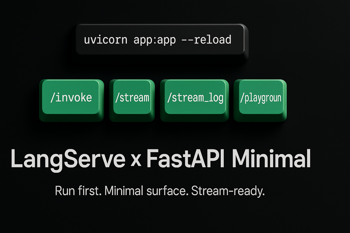 LangServe 筆記：FastAPI 打包 LangChain、SSE 即時串流、Playground 快速驗證 | by Joe Hsu ...