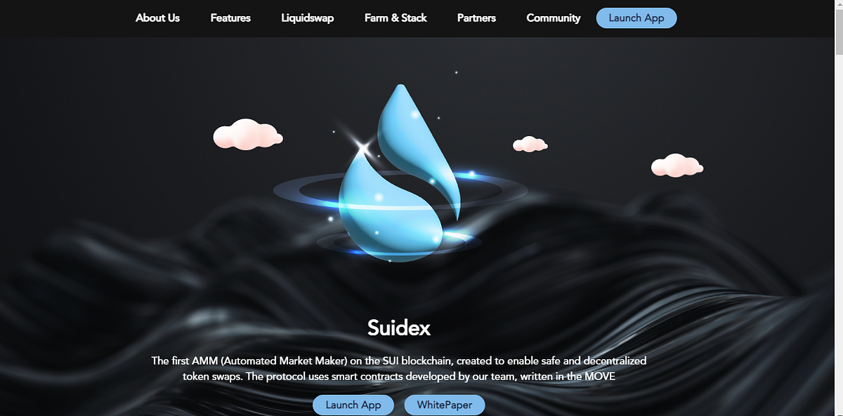 SuiDex: information. SuiDex is one of the first AMM… | by NFT_Girl | Medium