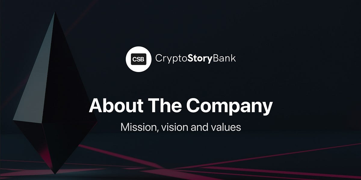 Crypto Story Bank: about the project | by Crypto Story Bank | Medium