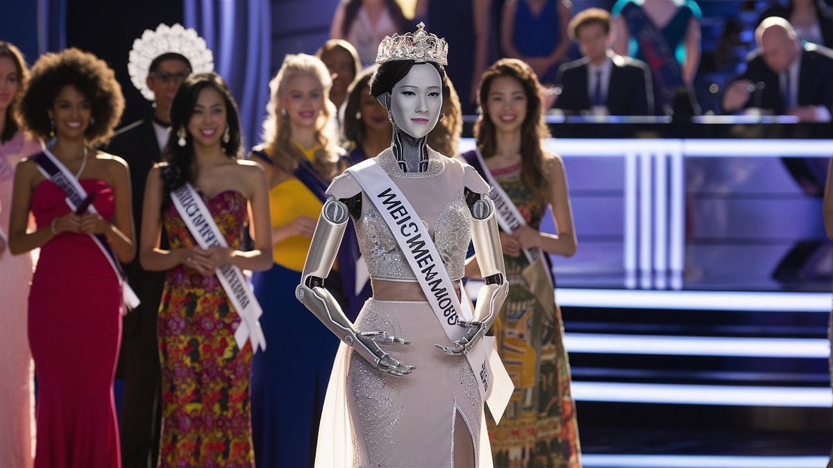The first-ever Miss A.I. pageant has arrived. | by Absolute Z3r0 ...