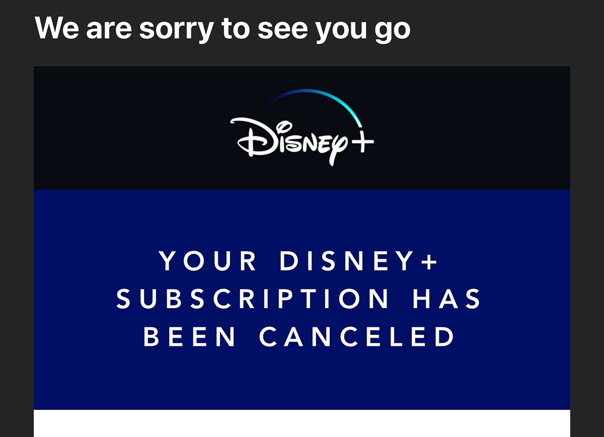 The Negative to Disney+. In this new world where everything… | by Tyler ...