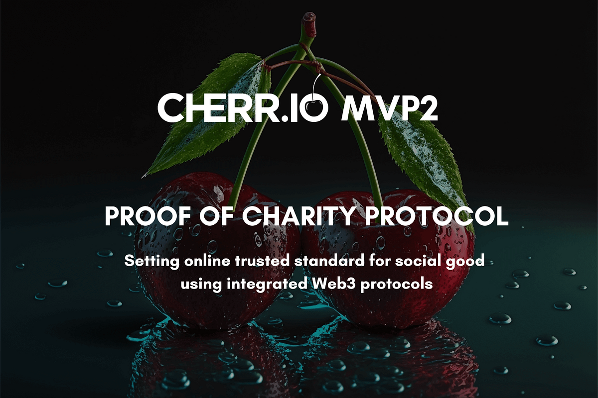 Introducing CHERR.IO MVP2!. Charitable giving has long been a… | by Nina Kladnik | CHERR.IO | Medium