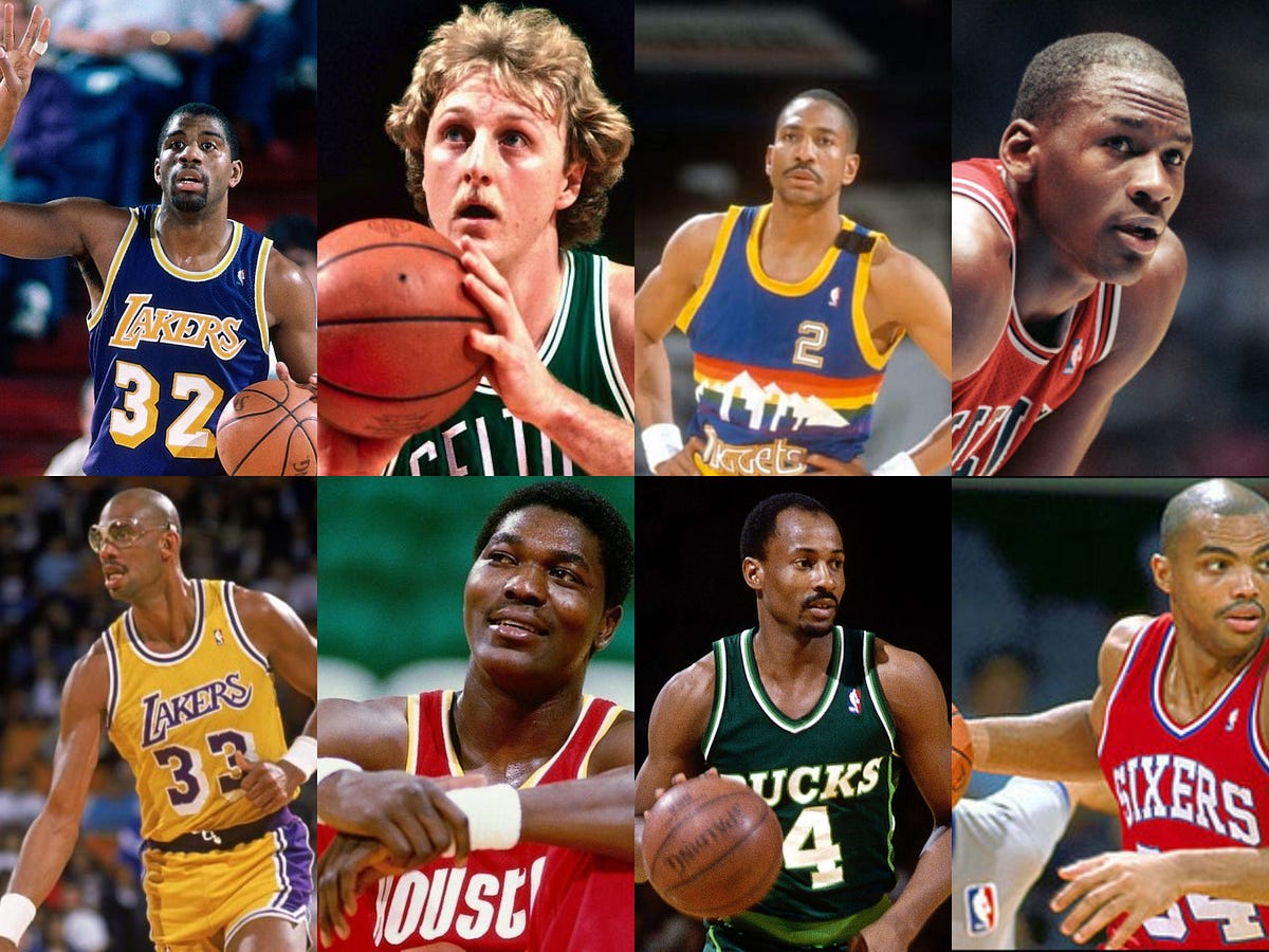 The 20 Greatest NBA Players of the 1980s | by DAR Sports Media | Medium