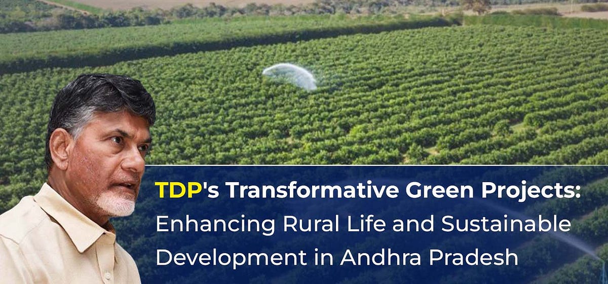 TDP’s Transformative Green Projects: Enhancing Rural Life and ...