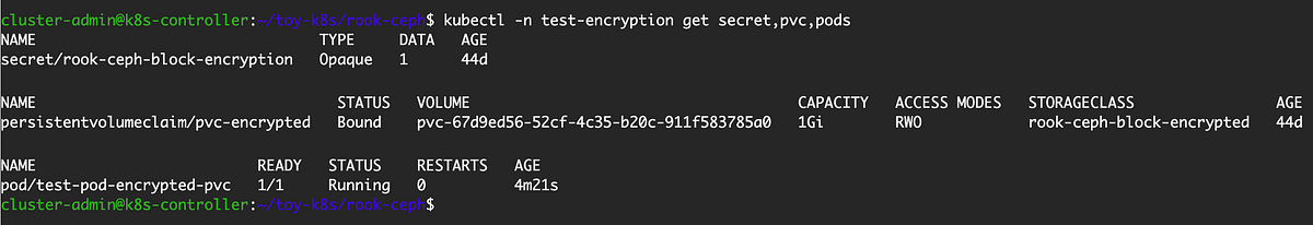 Rook-Ceph: Block Encryption. We provided an article on setting up a ...