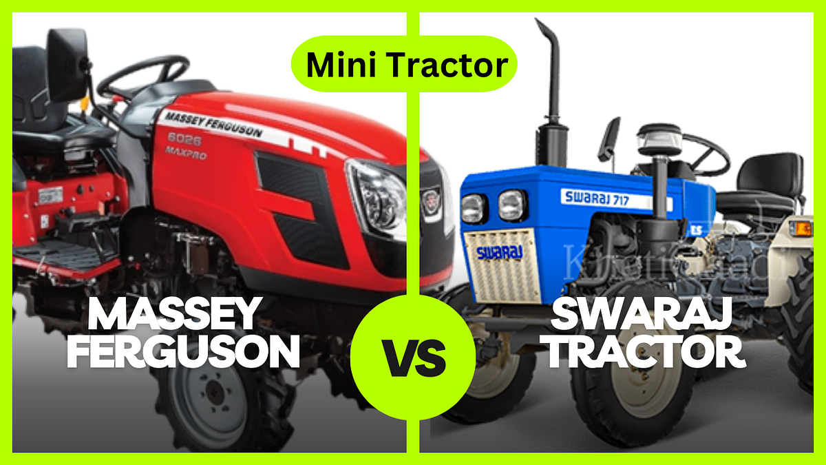 ininiChoosing the Right Mini Tractor: Swaraj Tractor vs. Massey ...