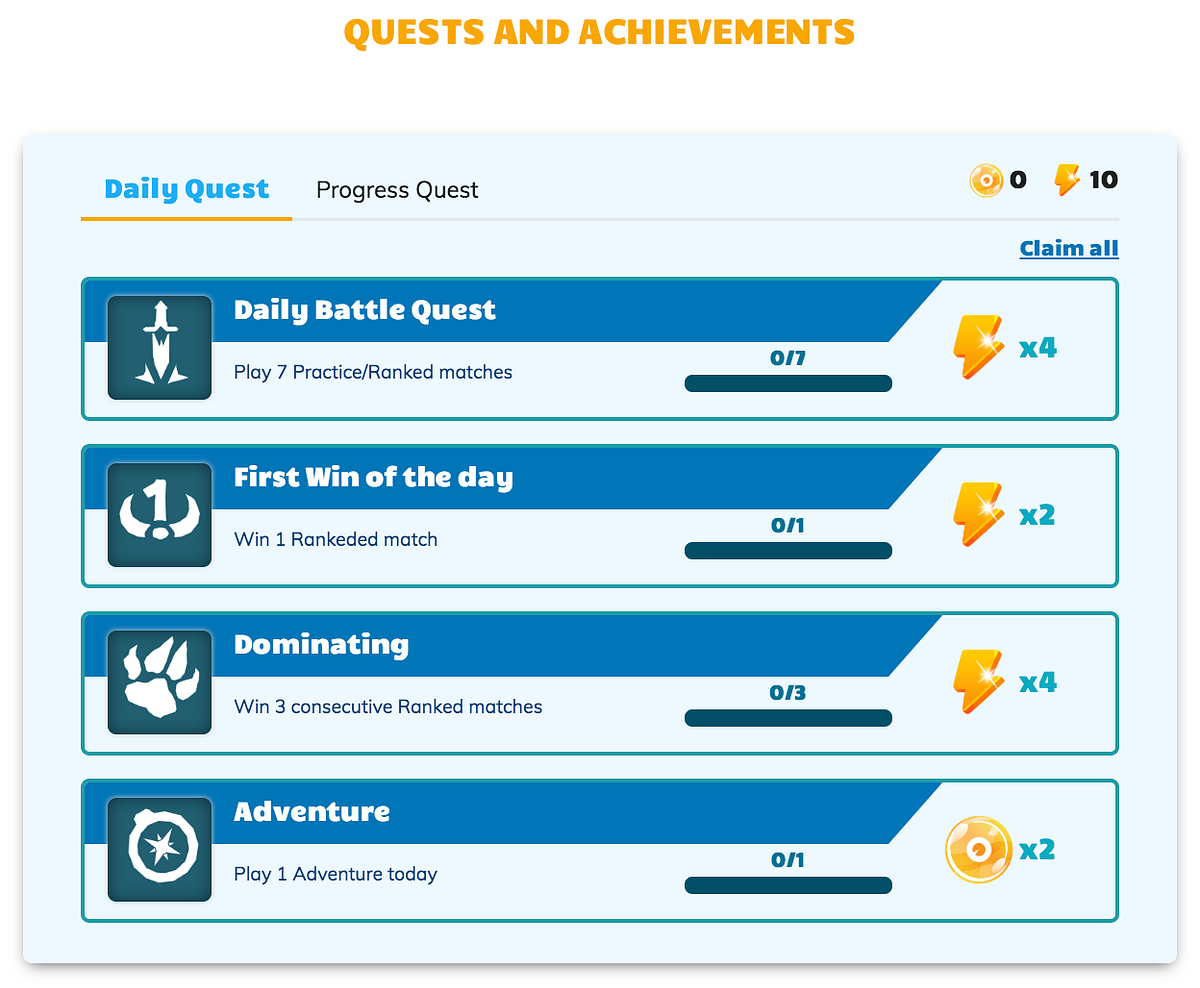 Achievement System Release. Hey Mon-seekers, | by Etheremon | Etheremon ...