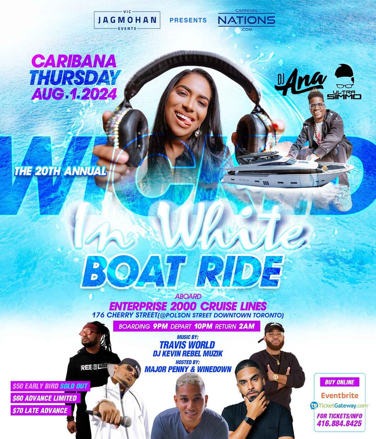 Wicked In White 2024 - Harry Ajax - Medium