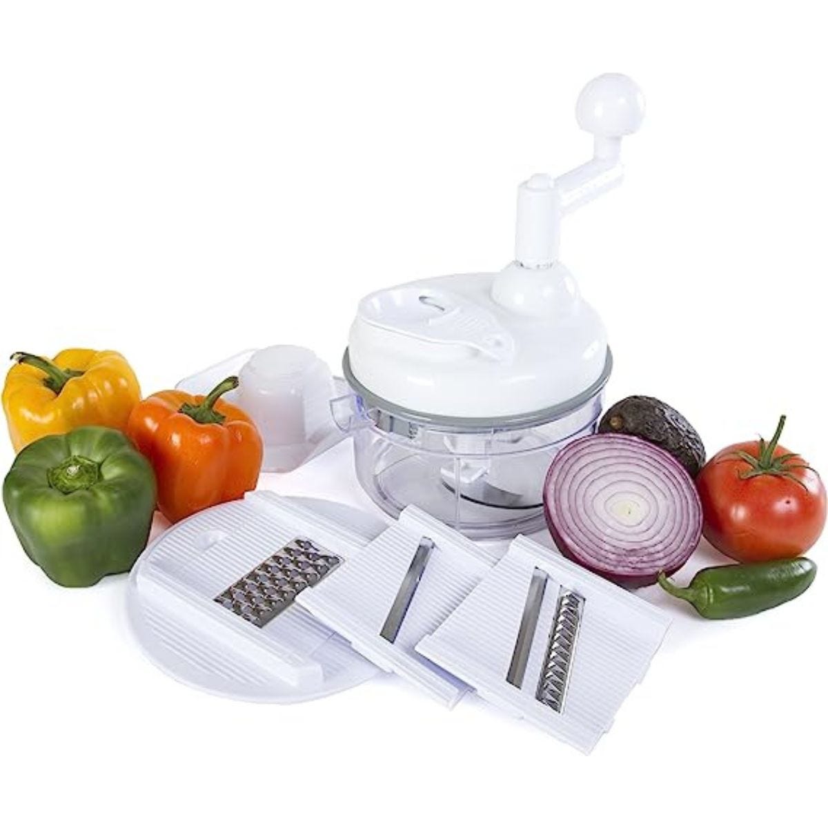 5-in-1 Miracle Chopper: The Ultimate Manual Food Processor | by ...