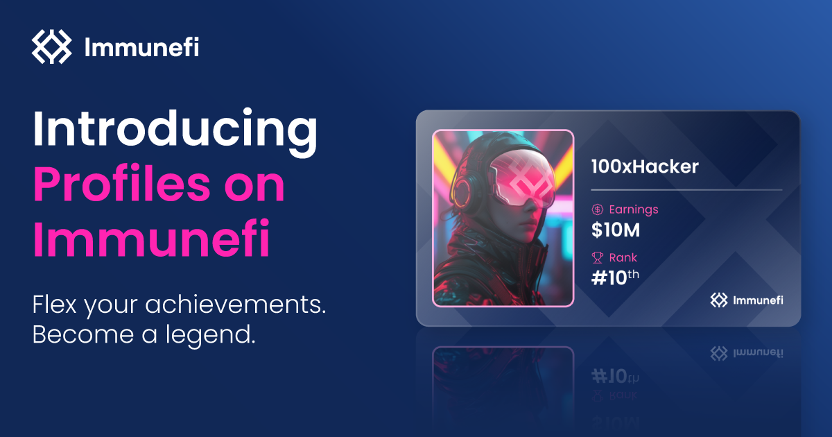 Introducing Immunefi Profiles V1: Showcasing the Best Security Talent in the World | by Immunefi ...