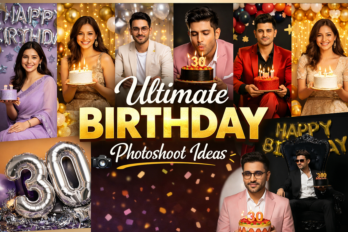 🎉 Ultimate Birthday Photoshoot Prompt Guide — Create Stunning ...