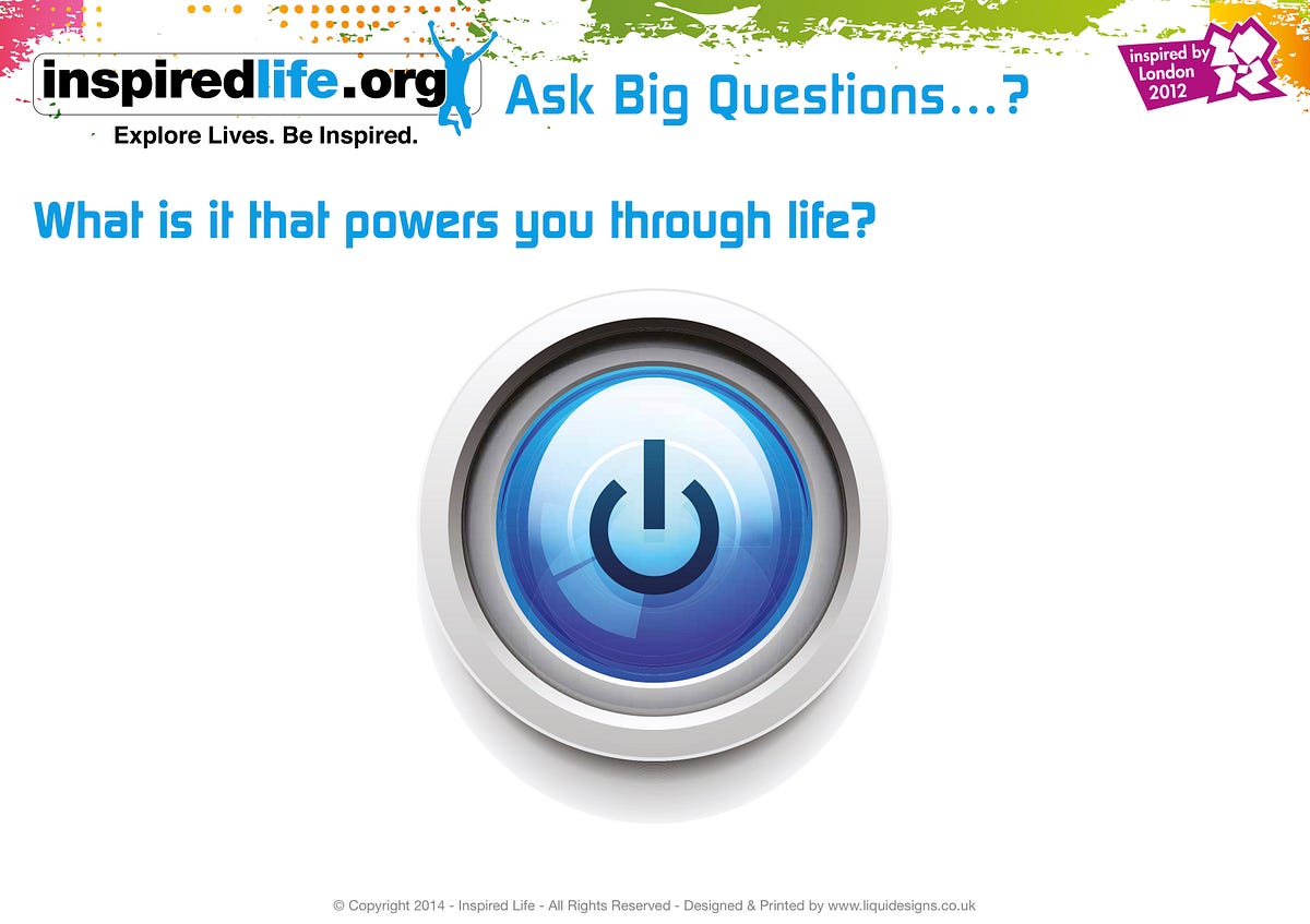 What Powers You?. Understanding how and where we get our… | by Inspired ...