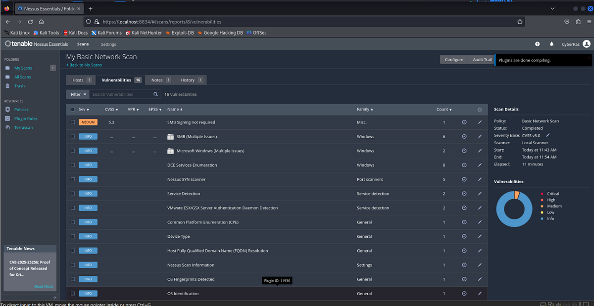 From Nessus Findings to STIG Compliance: A DoD-style Vulnerability ...