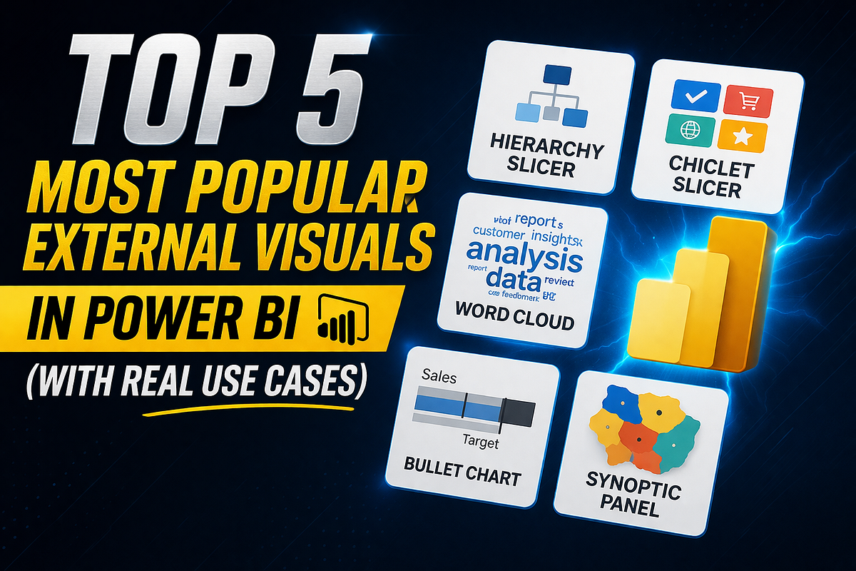 Top 5 Most Popular External Visuals in Power BI (With Real Use Cases ...