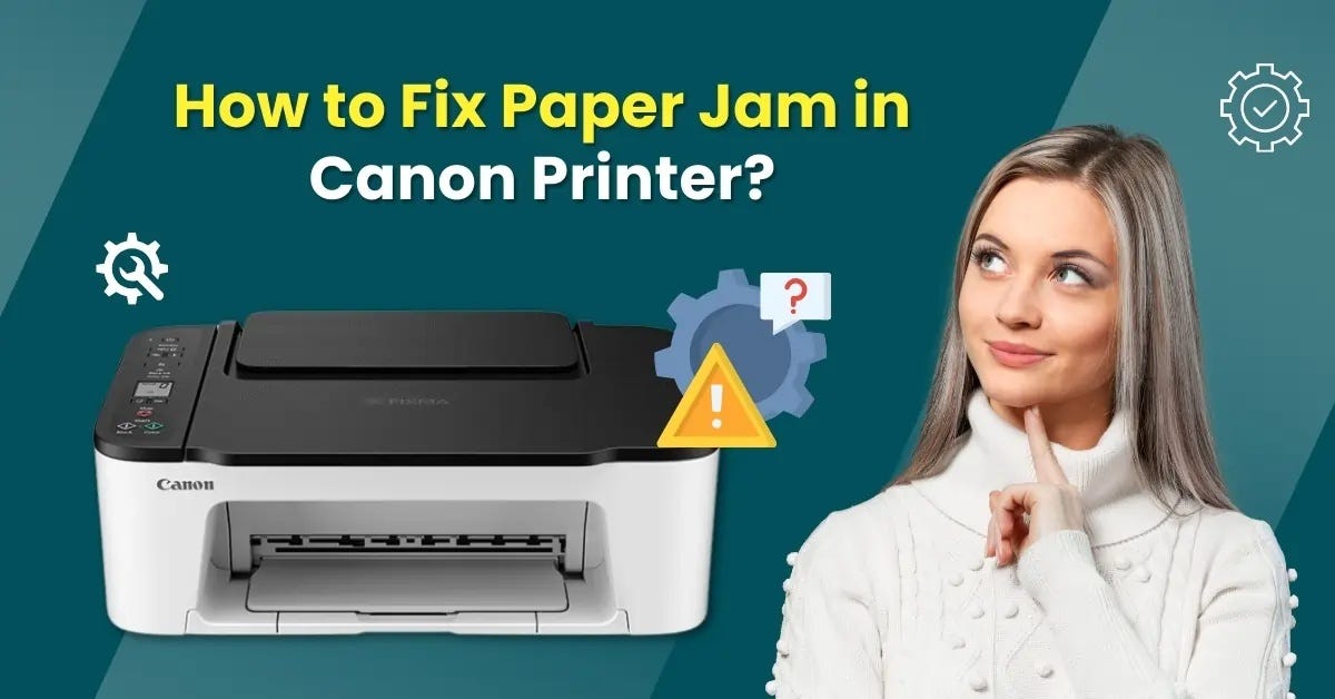 How to Fix Paper Jam in Canon Printer? | by Printertales | Apr, 2025 ...