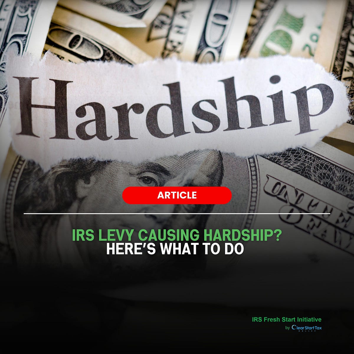 Struggling with an IRS levy? Take these steps for Relief | Medium