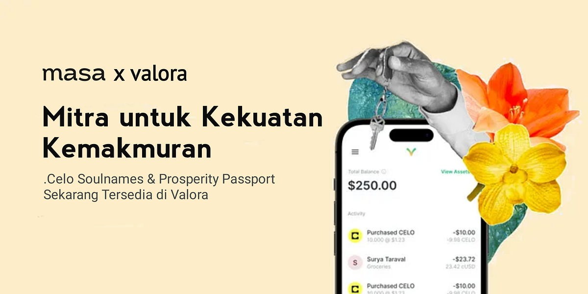 Pengumuman Kemitraan Masa x Valora & Integrasi Aplikasi | by g0dseekers | Medium