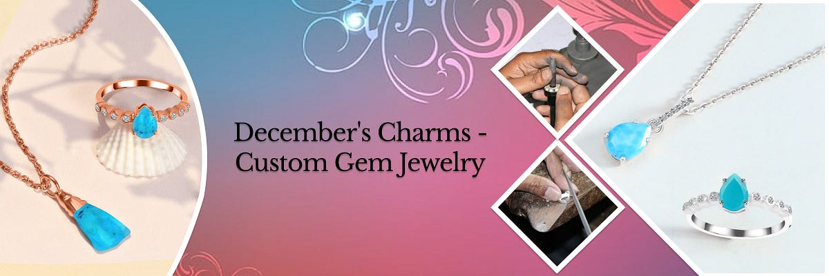 Customized December Birthstone Jewelry: Enchantment of Turquoise - elly ...