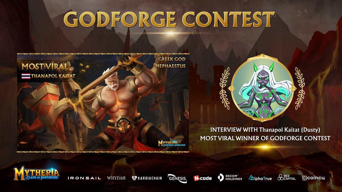 🔥 INTERVIEW WITH DUSTY — WINNER OF “MOST VIRAL” PRIZE IN GODFORGE ...