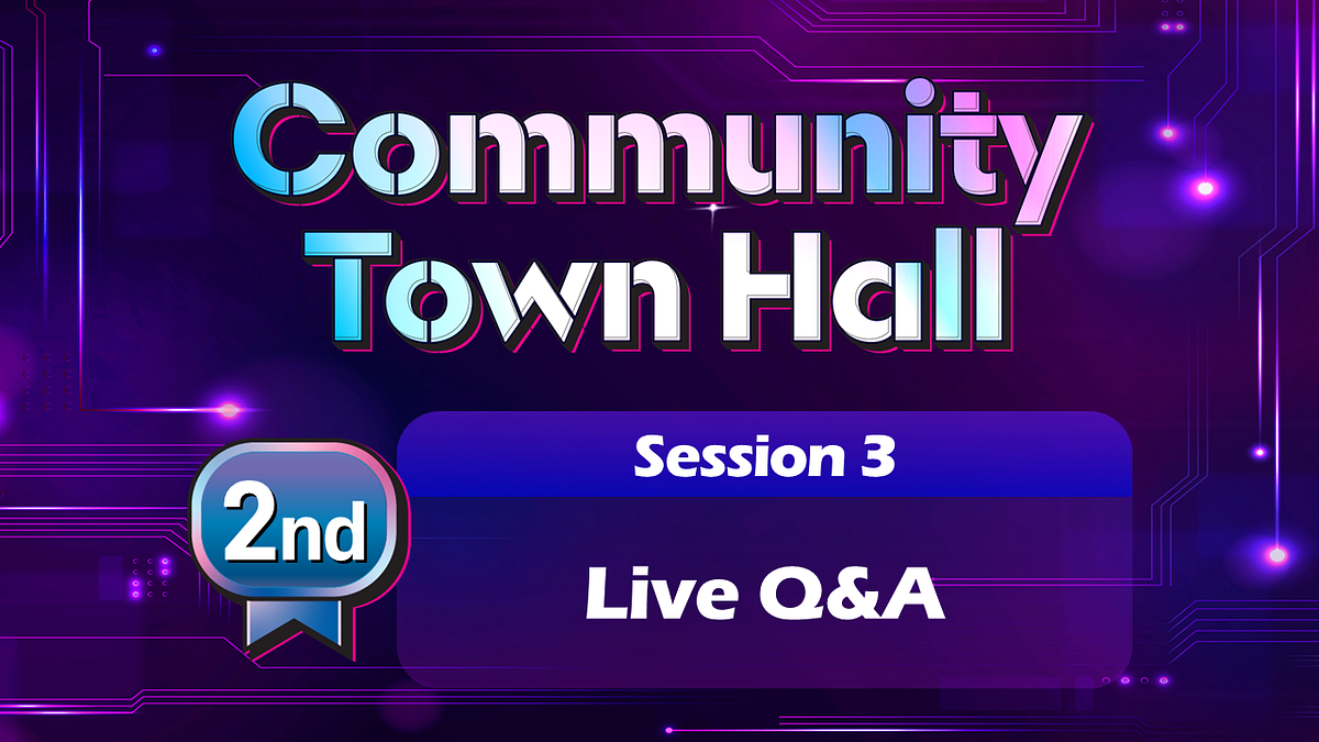 [2nd Community Town Hall] Session 3│Live Q&A | by PERPLAY | Medium