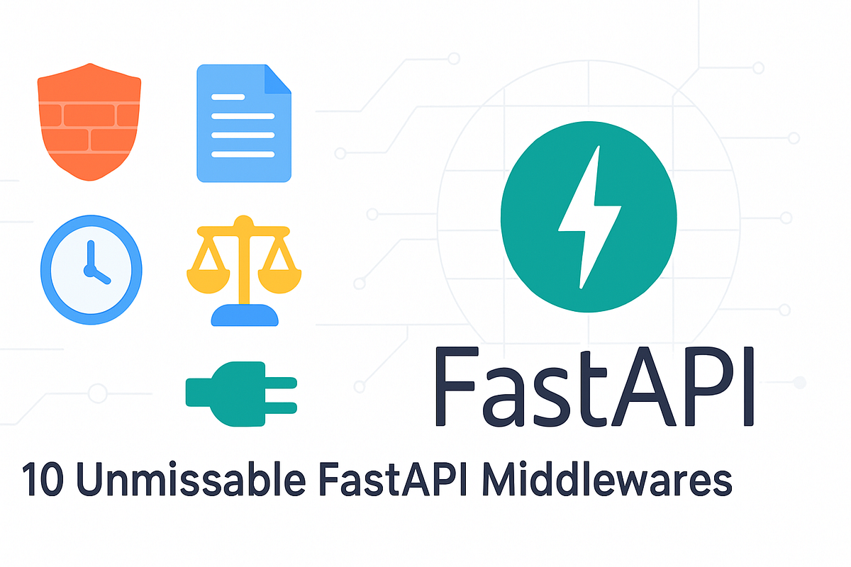 10 FastAPI Middlewares I Can’t Deploy Without | by Hash Block | Aug, 2025 | Medium
