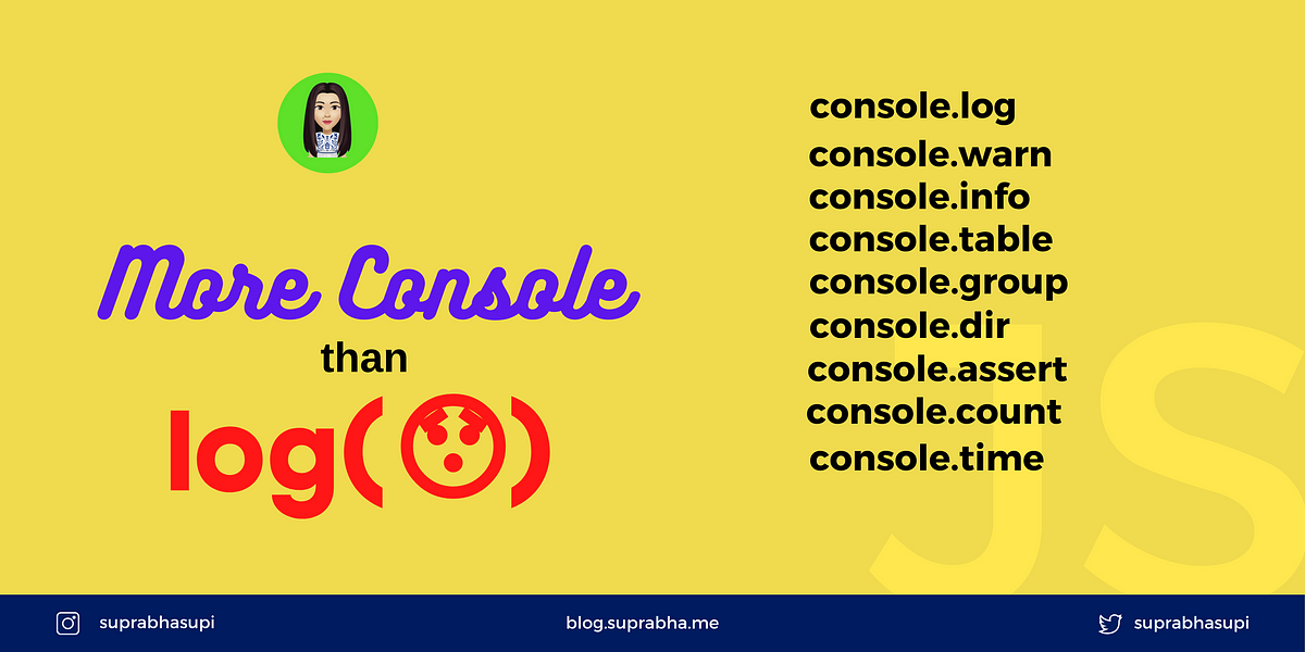 Use Javascript Console Like Pro Every Javascript Developer Has Used By Suprabha Supi Geek