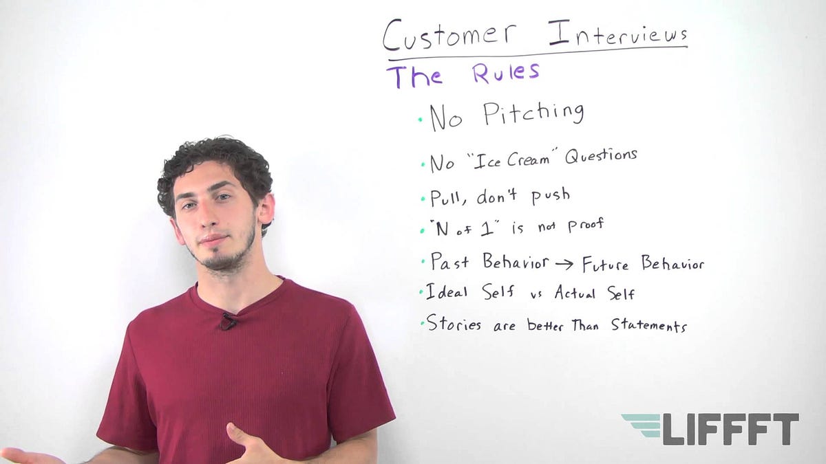 Days 4–5 — Customer Development/ Interviews Done Right | by Tamir Jacob ...