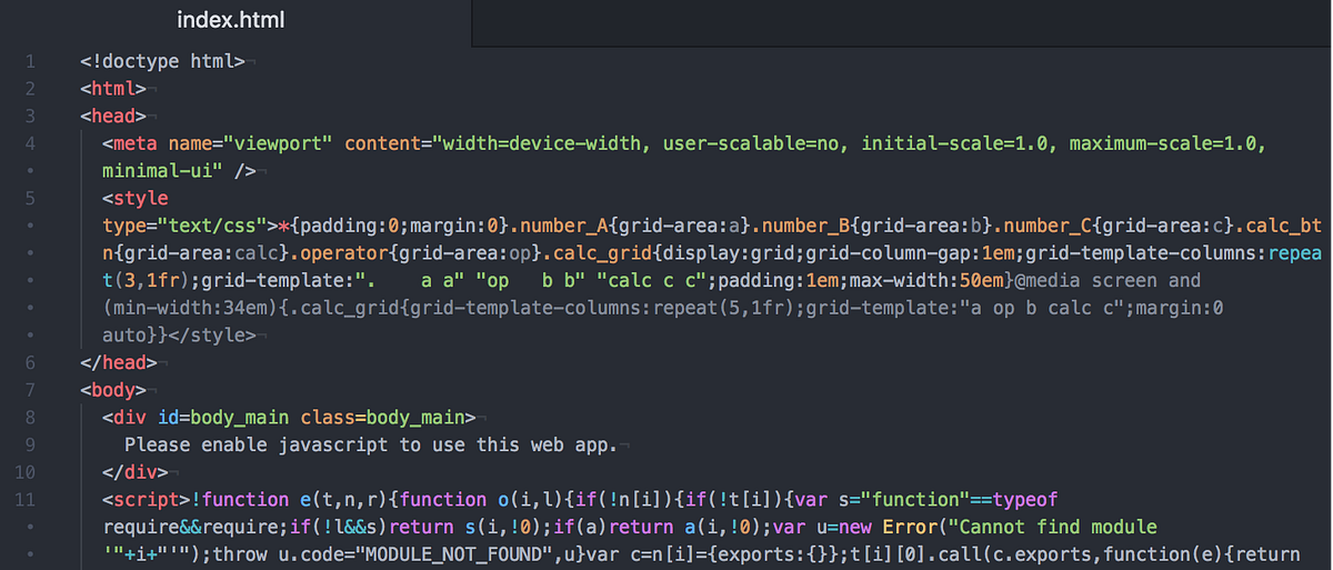 Inlining a React/Material-UI web app using npm scripts | by Ole Herman ...