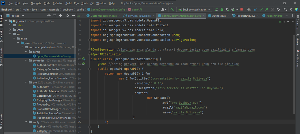 Documentation - Vazifa Guliyeva - Medium