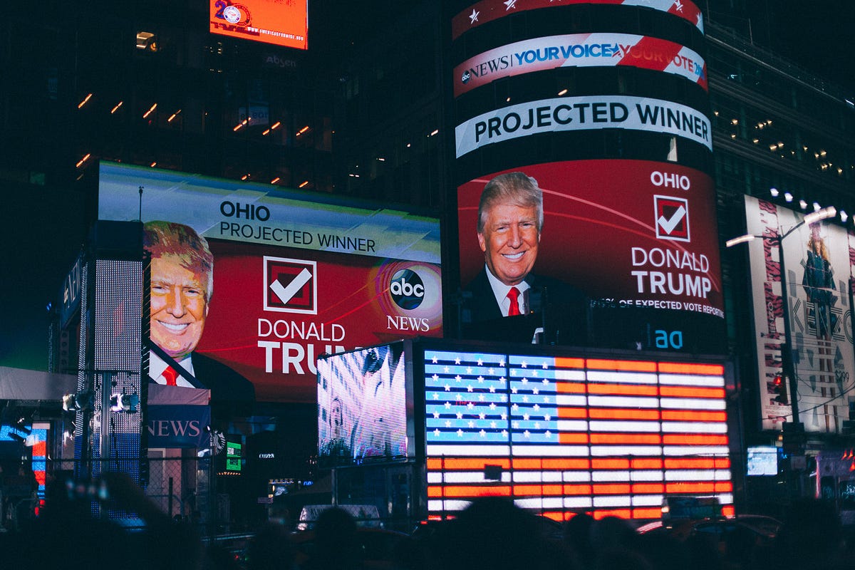 Election Night in New York City. Last night, I witnessed American… | by ...