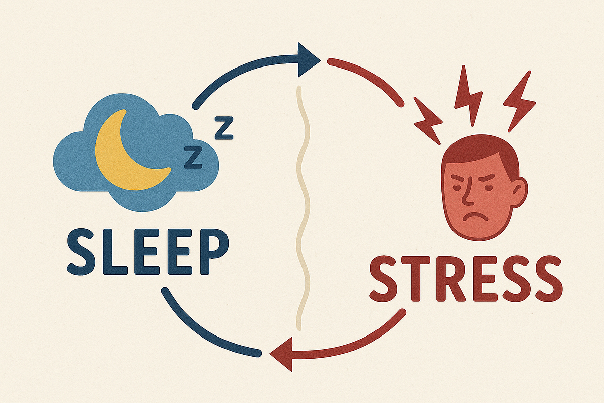Sleep Vs Stress | by Homo Sapiens | Jun, 2025 | Medium