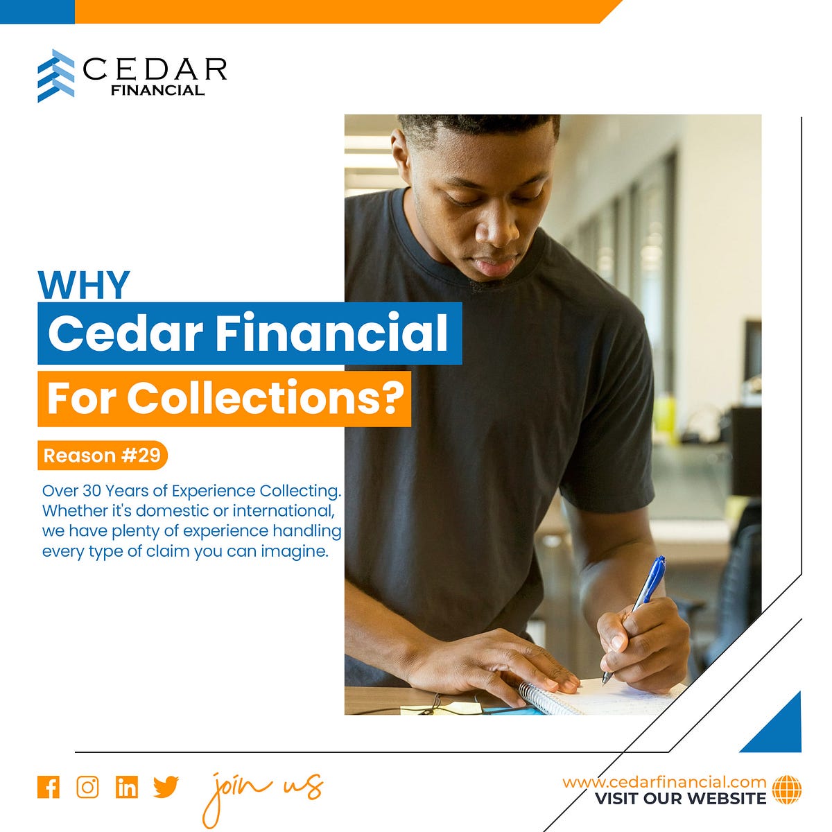 Why Cedar Financial for Collections? - Cedar Financial - Medium