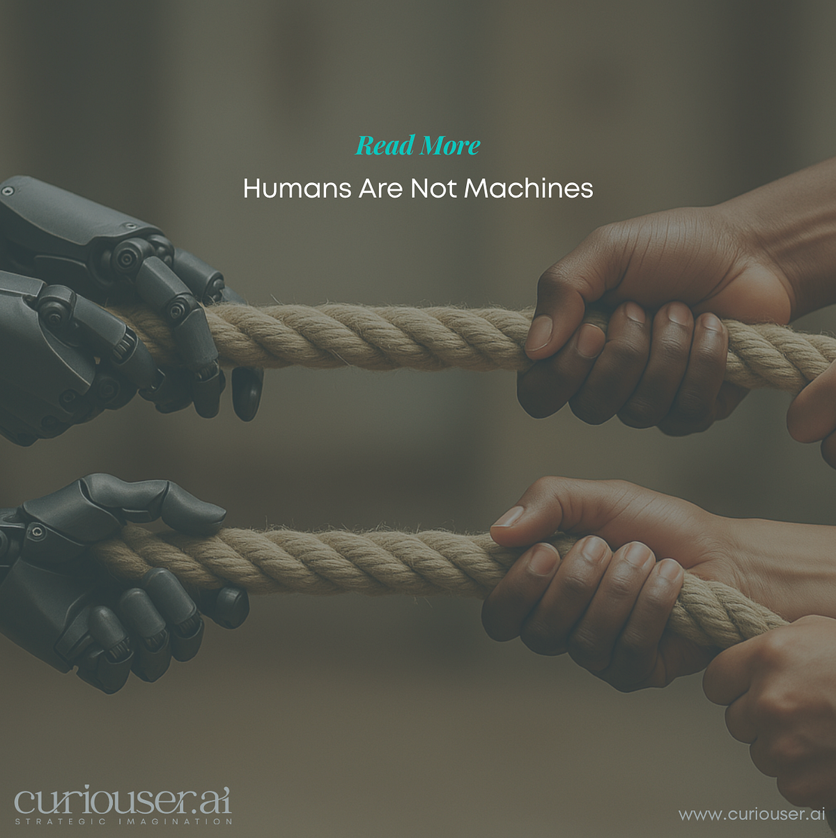 GenAI Is Not a Tool. And Humans Are Not Machines. | by Curiouser.AI ...