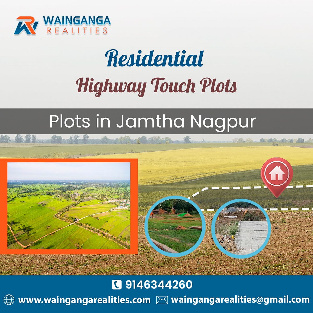 Invest in Your Future: Plots for Sale in Jamtha, Nagpur | by Wainganga ...